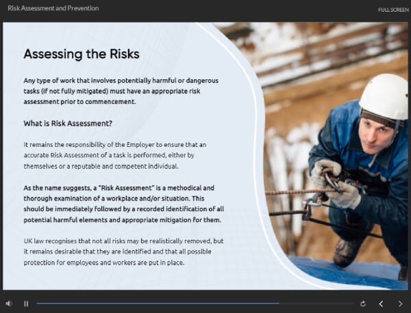 HSE Risk Assessment – Online Training Academy