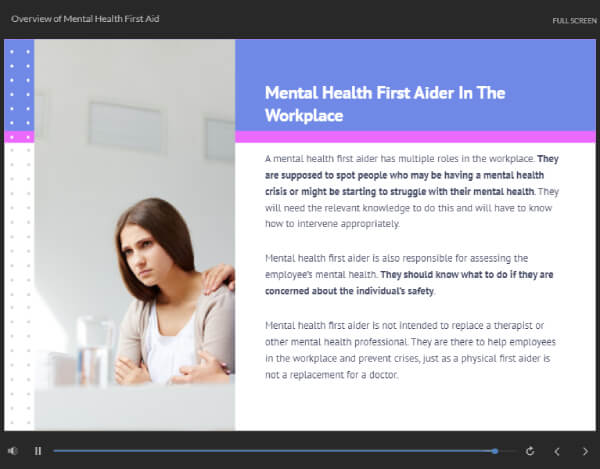 Mental Health Support Worker – Online Training Academy