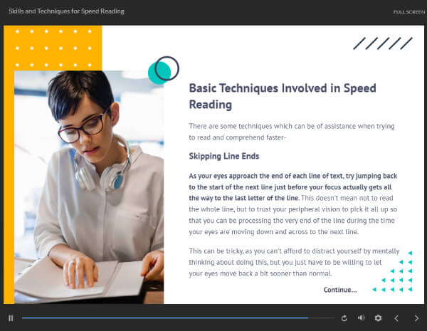 Speed Reading – Online Training Academy