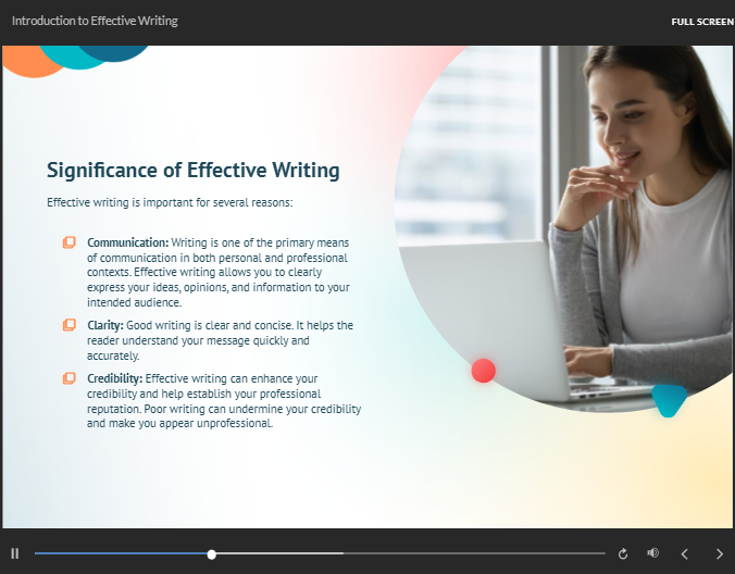 Effective Writing Skills – Online Training Academy