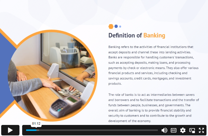 Introduction To Banking – Online Training Academy
