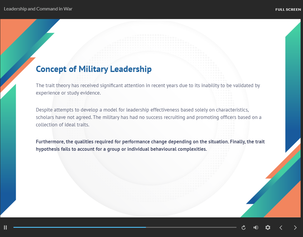 Military History – Online Training Academy