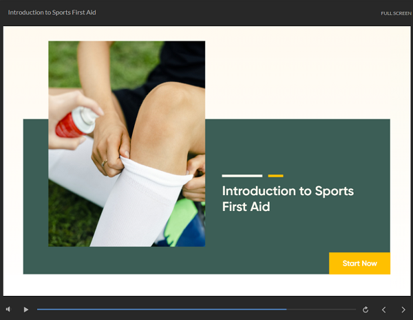 Sports First Aid – Online Training Academy