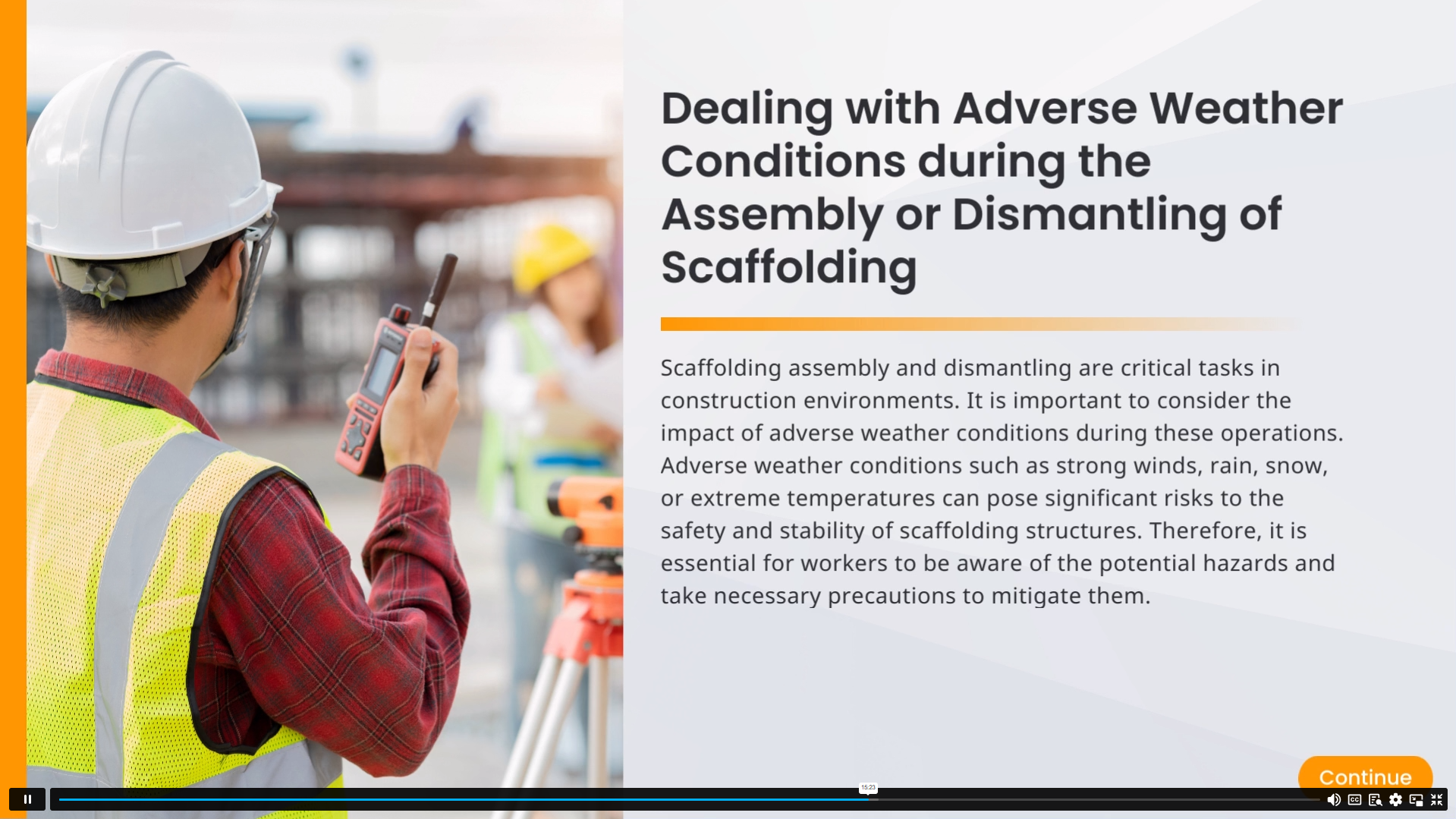 Scaffold Training – Online Training Academy