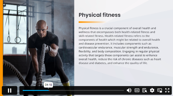 Basics Of Fitness And Nutrition – Online Training Academy