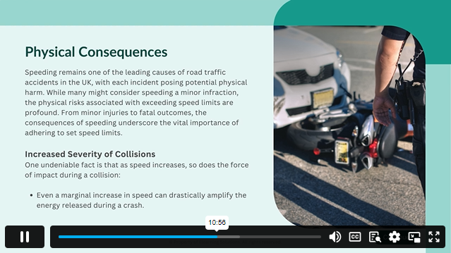 Speed Awareness – Online Training Academy